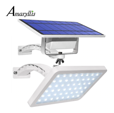 800lm Solar Lamp 48 leds Solar Light For Outdoor Garden Wall Yard LED ...